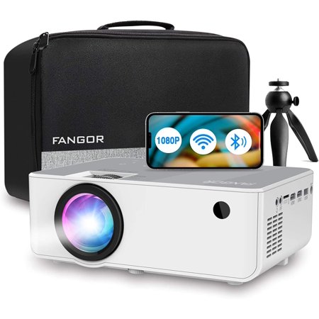 axGear FANGOR 506 Native 1080P Projector, WiFi Projector Bluetooth ...