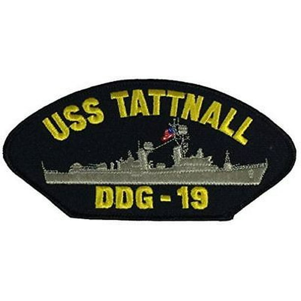 USS TATTNALL DDG-19 PATCH USN NAVY SHIP ADAMS CLASS GUIDED MISSILE ...