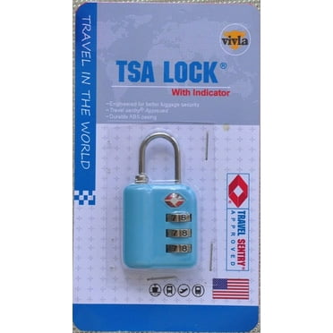 G-Force TSA-Approved 2-Pack Cast Zinc Alloy Pad Lock - Walmart.com