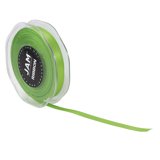 JAM Paper Double Faced Satin Ribbon, 3/8 inch Wide x 25 Yards, Lime ...