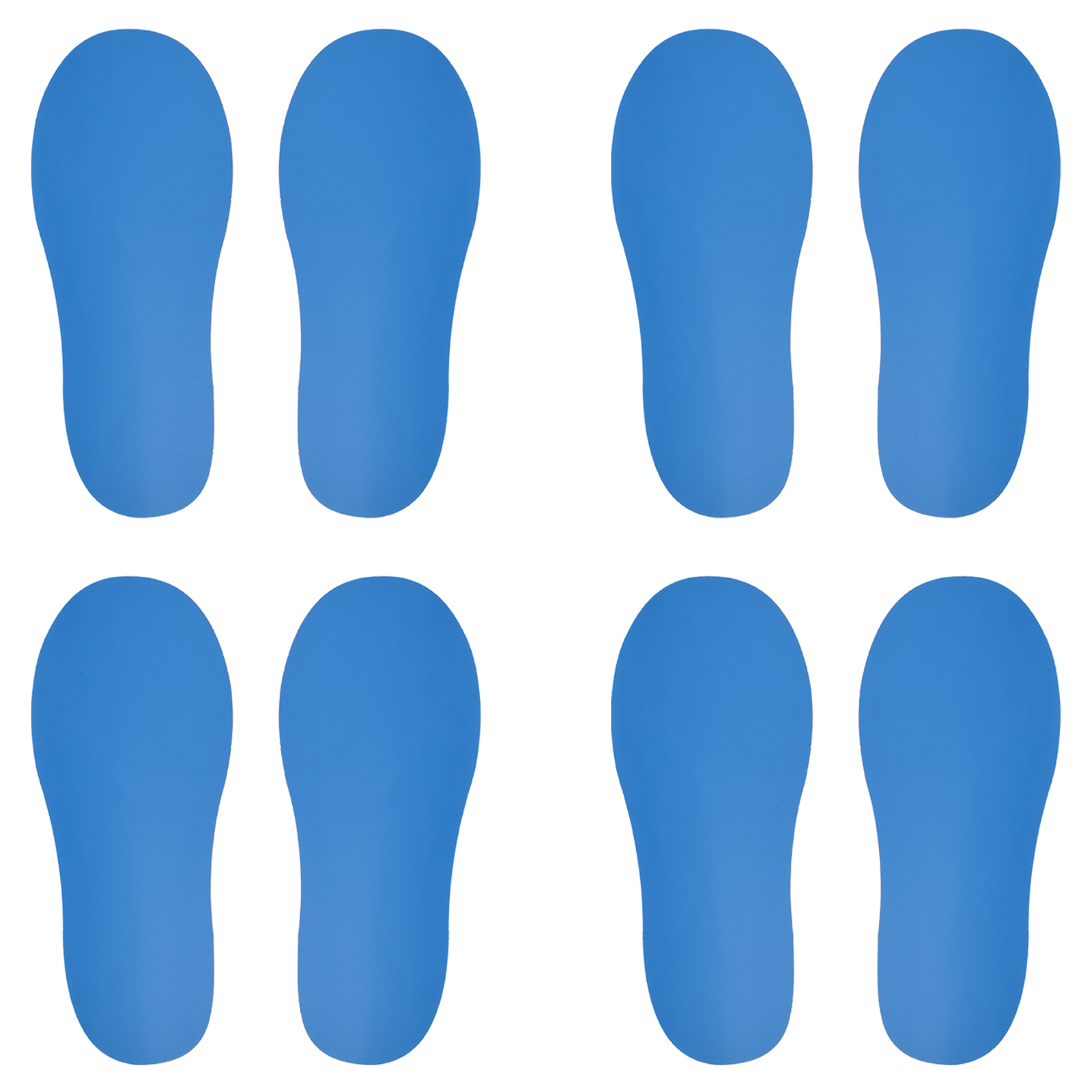 Uxcell 11x4.3" Footprints Floor Stickers Footprint Wall Stair Decal ...