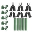 CaraMart 50pc Plant Support Adjustable A-stype Fixed Clips Cross Buckle ...