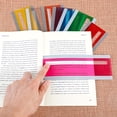 8pcs Colorful Reading Guide Strips, Line Trackers to Improve Reading ...