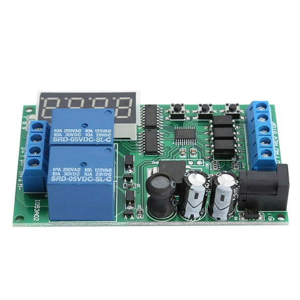 5V - 24V Motor Forward Reverse Motor Controller Relay Reverse Controller Timing Delay Time ...