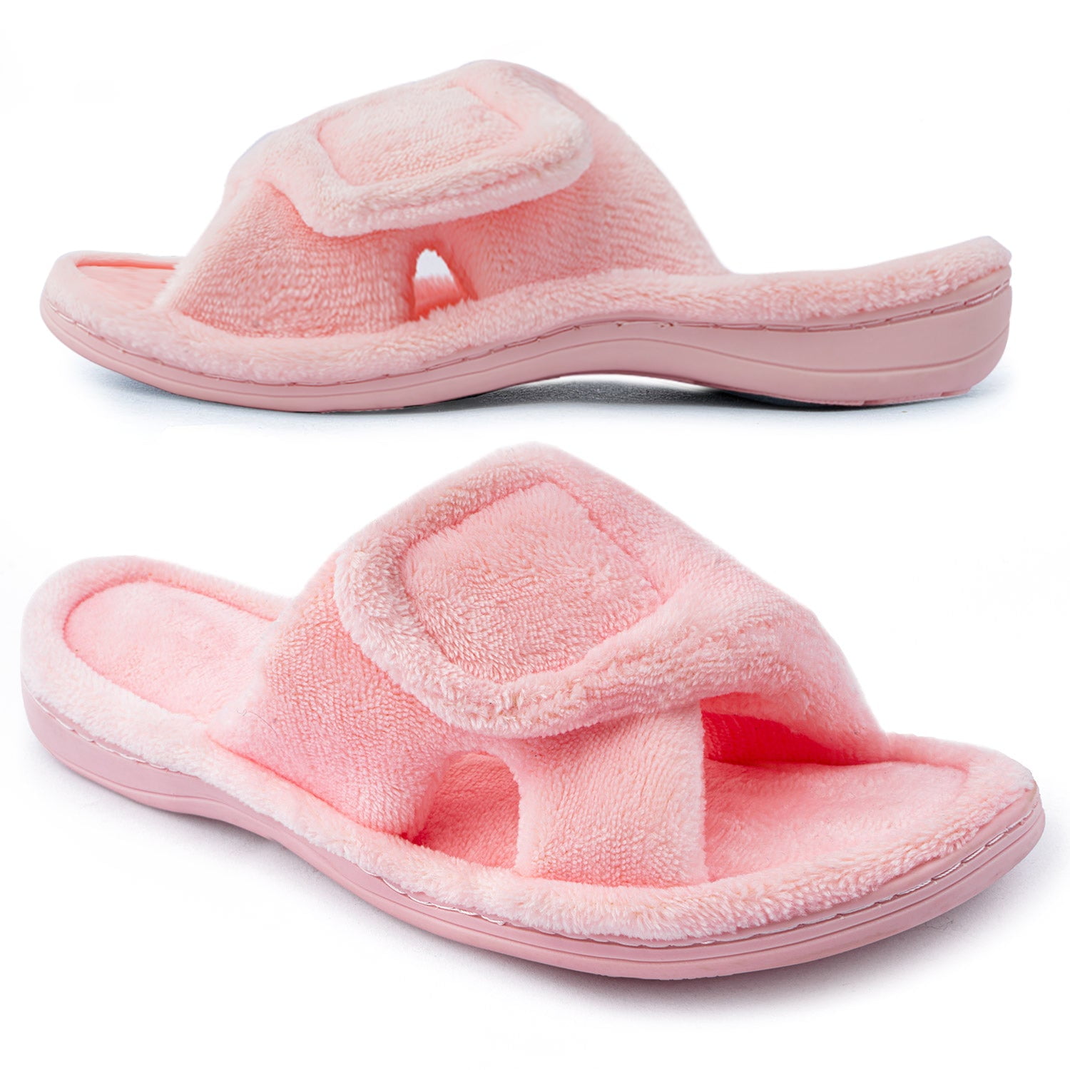 Women's Arch Support Diabetic Slippers Memory Foam House Shoes Orthotic ...