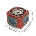 3D Wooden Puzzle, Four Leaf, Four Leaf Decorations, Vintage Music Box ...