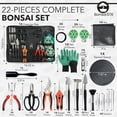 Bonsai Toolkit - Mini Garden Tools, Bonsai Wire Kit, Repotting Mat for ...