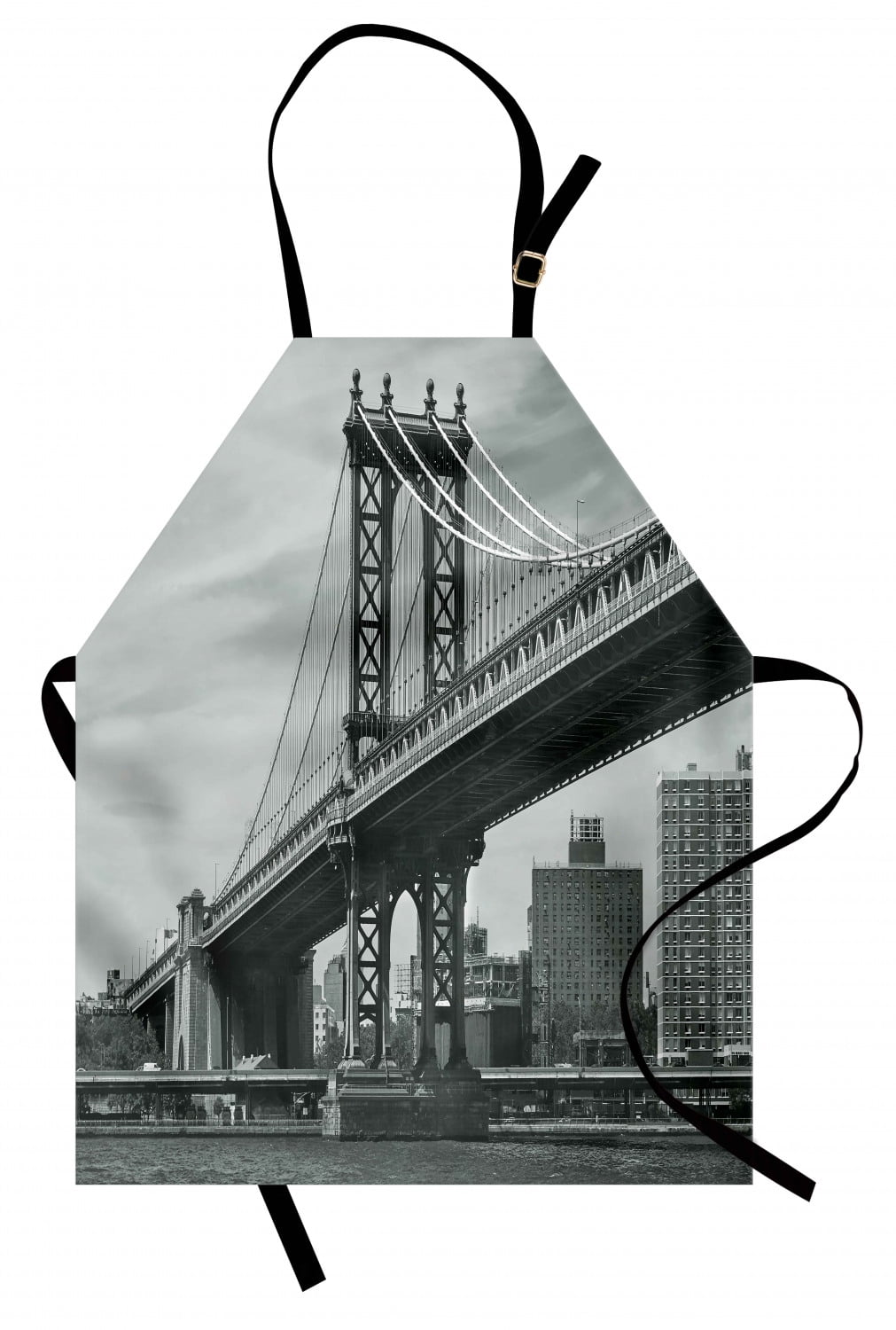 New York Apron Bridge of NYC Vintage East Hudson River Image USA Travel ...