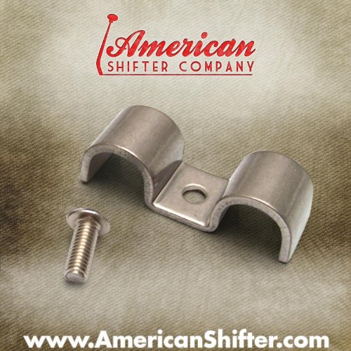 American Shifter 61301 Stainless Steel Double Line Clamp, Pack of 12 (5 ...