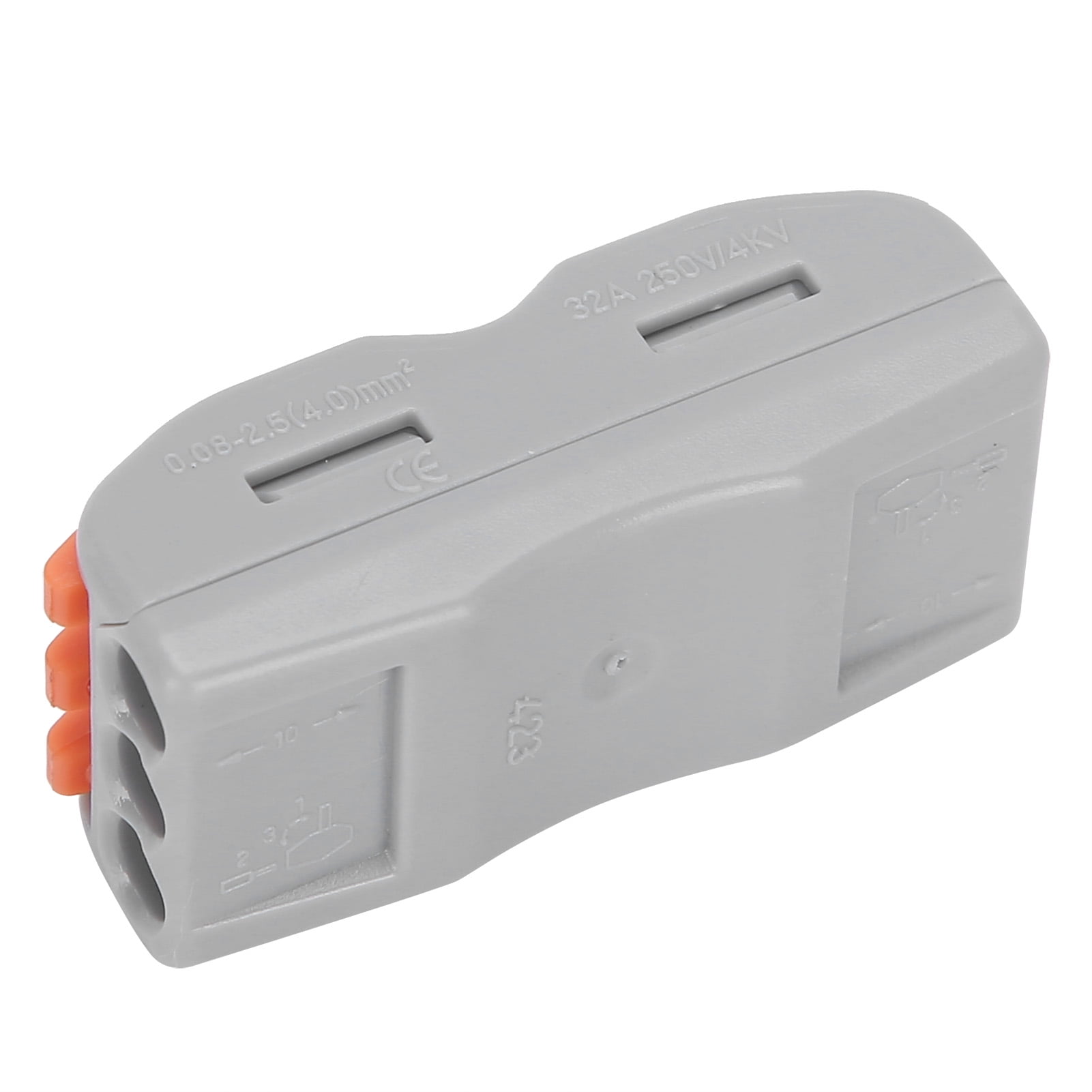 Conector industrial, 50 piezas, terminal de conductor, conector rápido ...