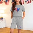 BaoFuBaoMei Girls Sets 2 Piece Outfits Summer Button up Long Sleeve ...