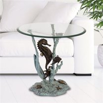 Free Shipping! SPI Home 53065 21 x 22 x 22 in. Seahorse End Table ...