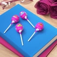 BUBBLE YUM Assorted Flavored Bubble Gum Filled Lollipops, Candy Bag, 8. ...