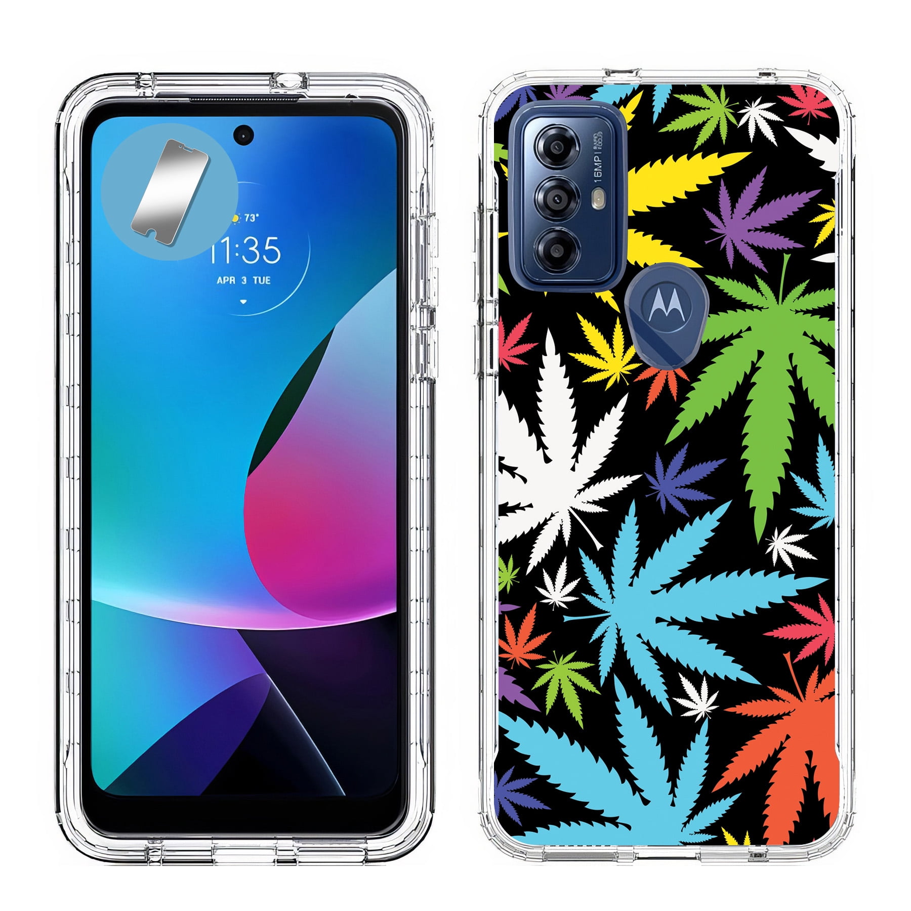 VIBECover Slim Case Compatible for Motorola Moto G Play 2023/ G Pure/ G Power 2022, TOTAL Guard ...