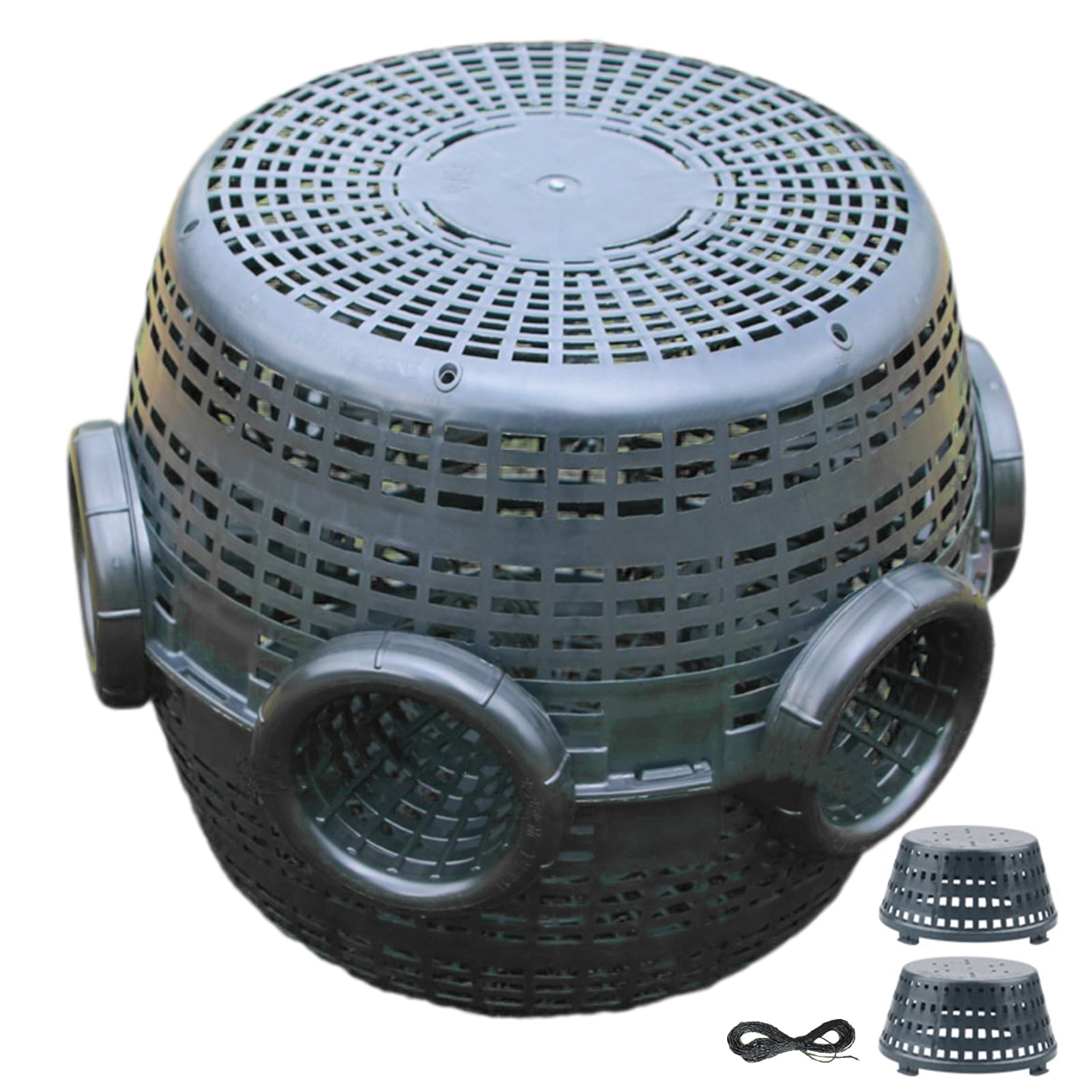 Primegos Fishing Bait Trap 4/6 Holes Heavy Duty Fine Mesh Detachable ...