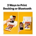 KODAK Dock Plus 4PASS Instant Photo Printer 4x6 with 50 Sheets Bundle ...