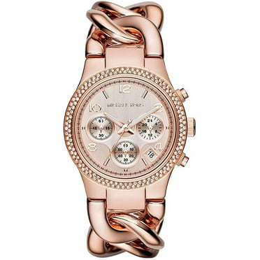 Michael Kors Women's Wren Chronograph Two-Tone Stainless Steel Watch ...