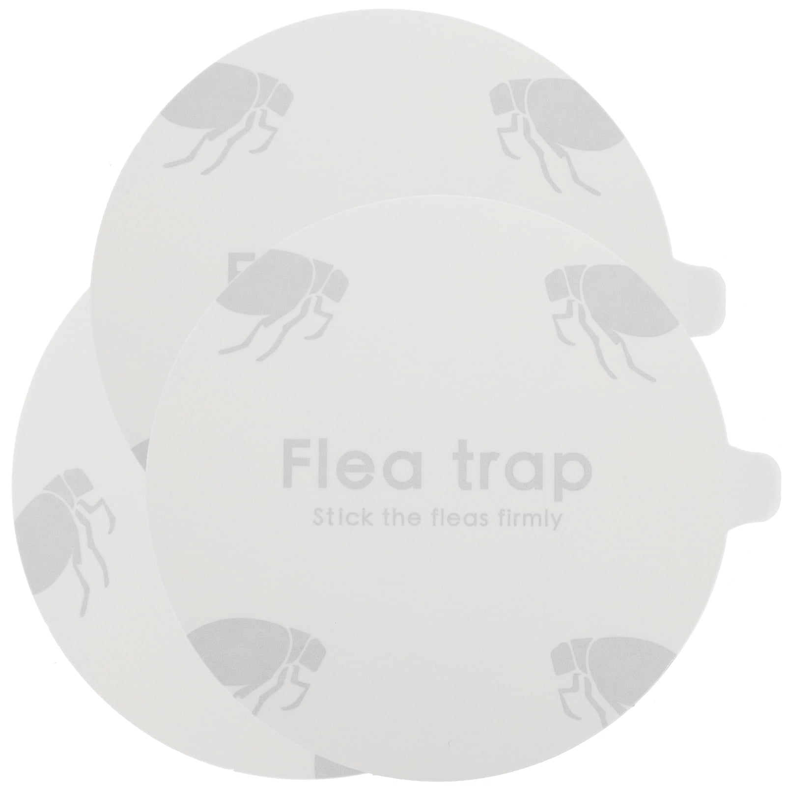 Bestonzon 3pcs Flea Trap Stickers Flea Trap Refill Discs Flea Traps For Home Sticky Glue Boards