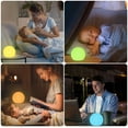 Night Light for Kids Baby, Egg Light for Nursery with 16 RGB Colors ...