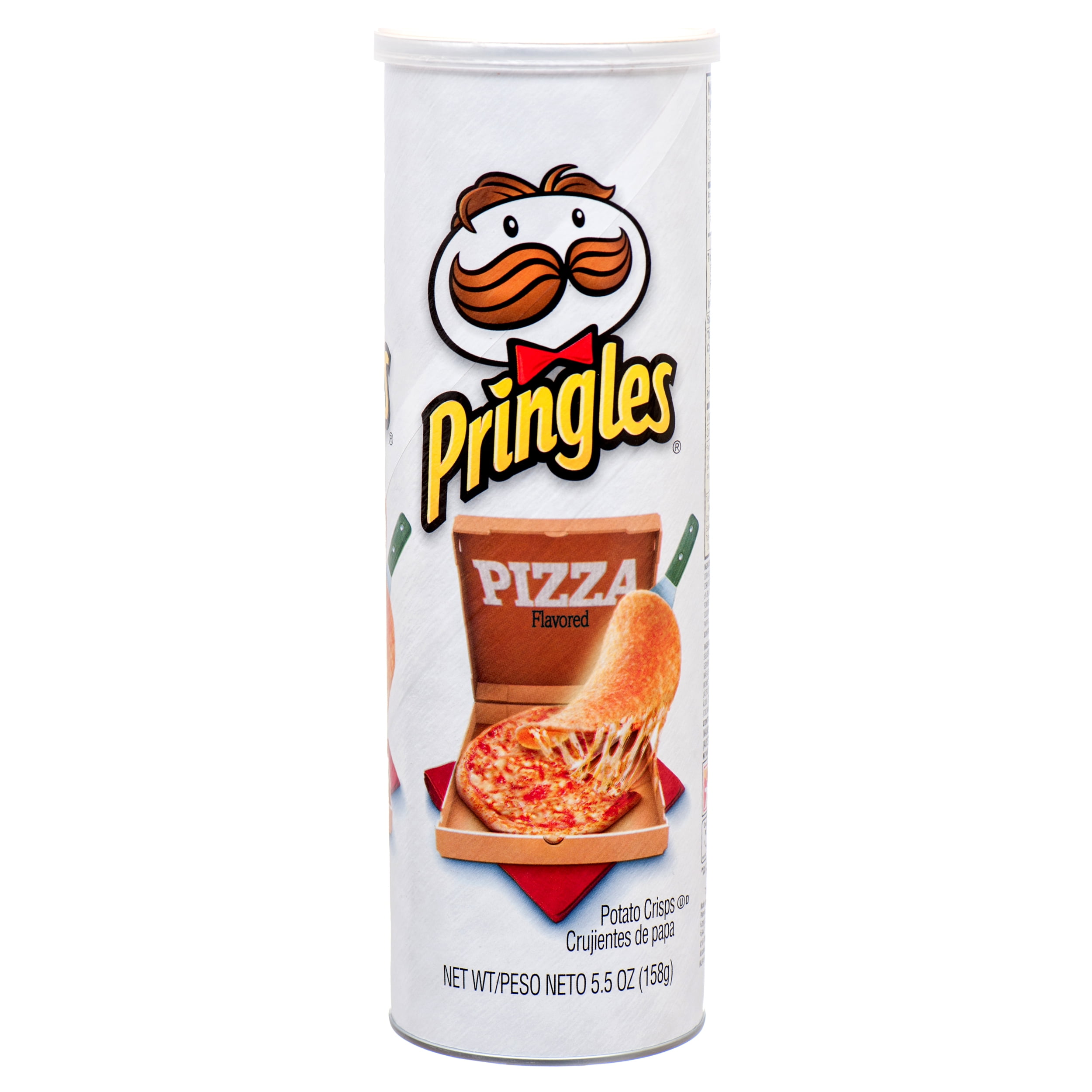 Pringles Pizza Flavor Potato Crisps 5.5 oz. Can (1 Pack) - Walmart.com