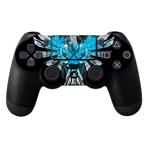 Skin Decal Wrap for Sony PS4 Controller sticker Blue Reborn - Walmart ...