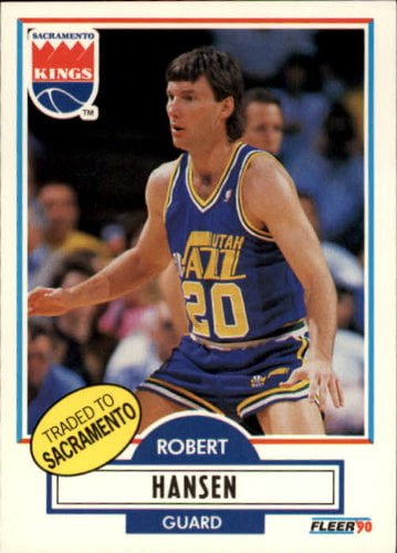 1990-91 Fleer #186 Bobby Hansen NBA Basketball Trading Card - Walmart.com
