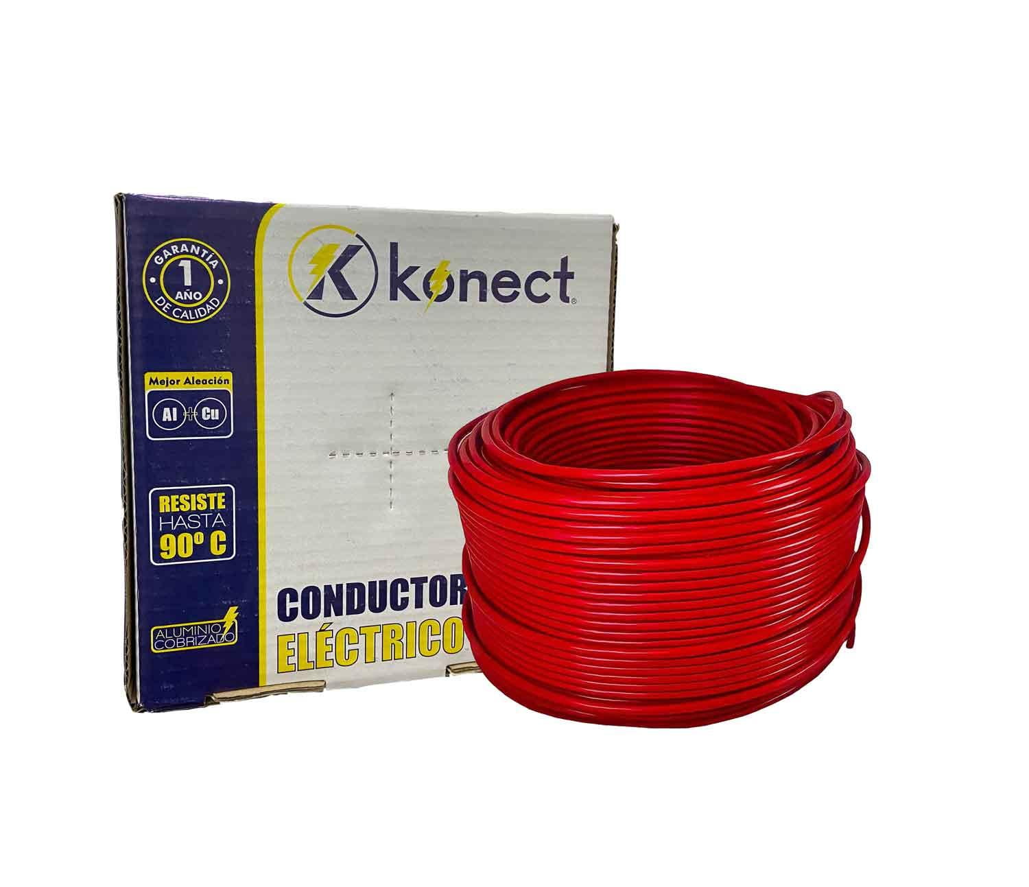 Cable Electrico Cca Calibre 14 Rollo 100m Konect ME0015 | Bodega ...
