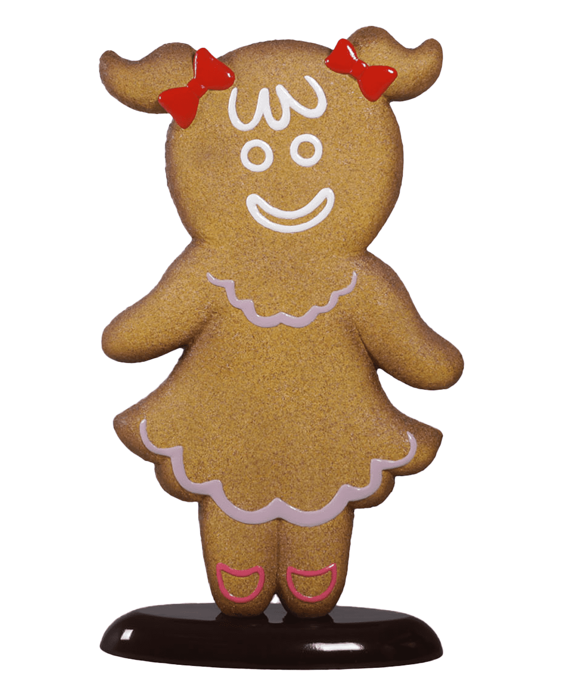 Girl Gingerbread Cookie Over Sized Statue - Walmart.com