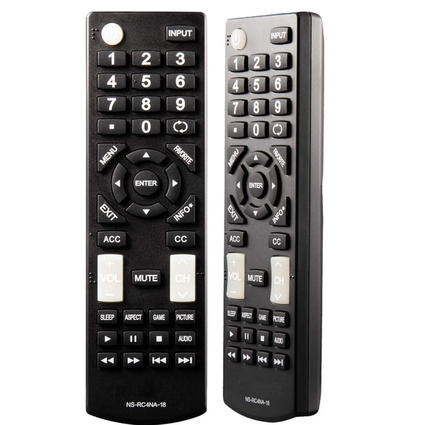 Universal Remote Control for Insignia TVs NS-RC4NA-18 Replacement ...