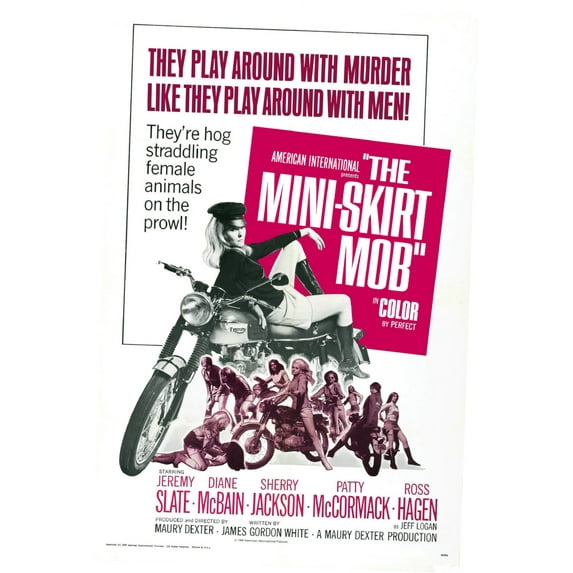 Mini Skirt Mob The Movie Poster Reprint 27inx40in for any room 27x40 ...