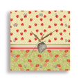 3drose, Image of Strawberry Gem, Ribbon, Strawberry Flora Design, Red ...