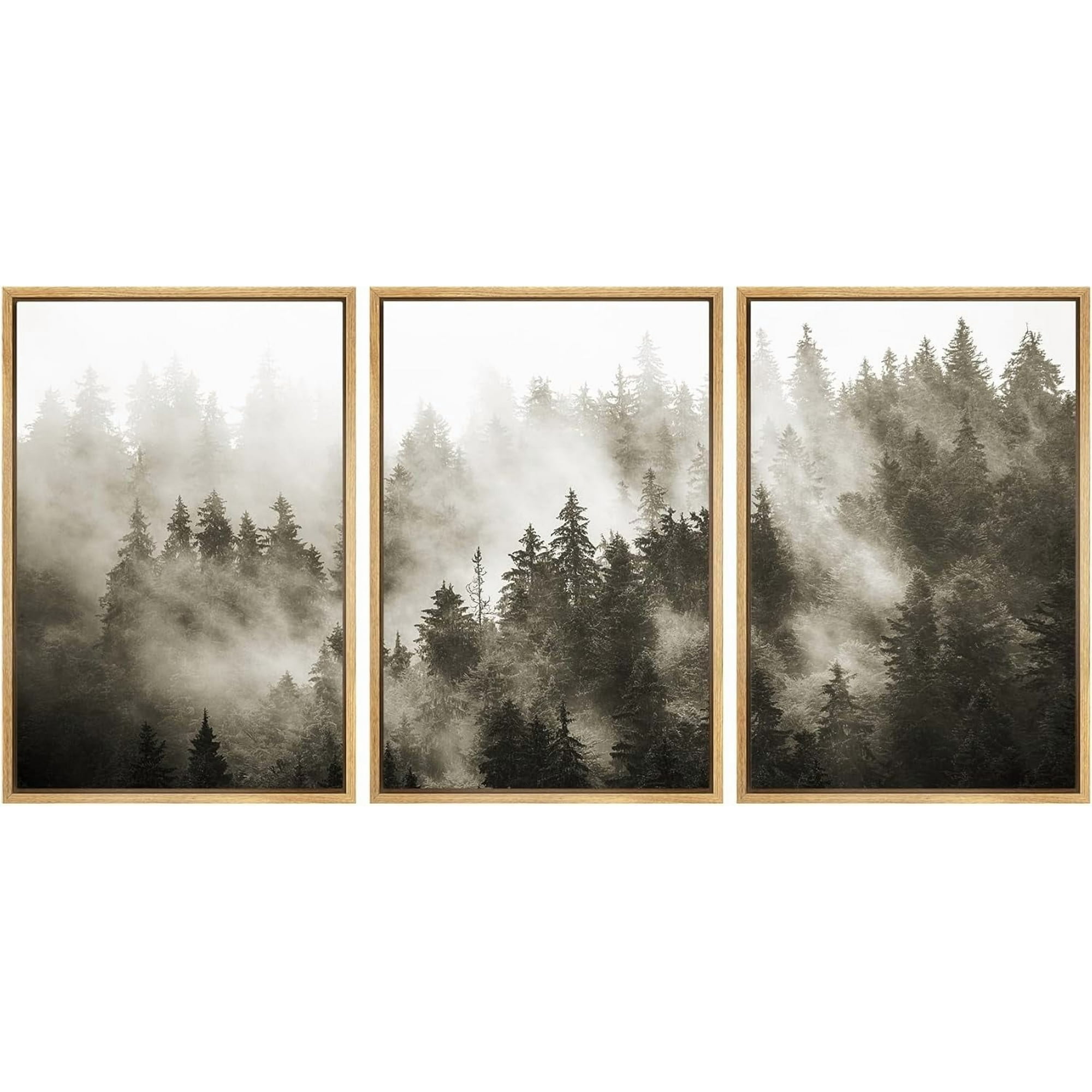 Click here for 51 Media Framed Canvas Print Wall Art Set Grunge W... prices