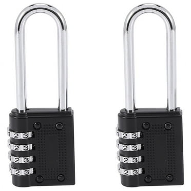 Suyeah 25PCS Weatherproof & Rustproof Padlock Set - Transparent ...
