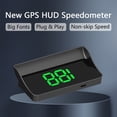 yocbz 1 PC Heads Up Display, Large Font Digital Speedometer Projector ...