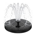Tuvgenk Sun Powered Floating Fountain Outdoor Garden Water Ornament ...