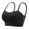 Lispipm Wireless Bra for Women Push Up Bras Detachable Straps Front ...