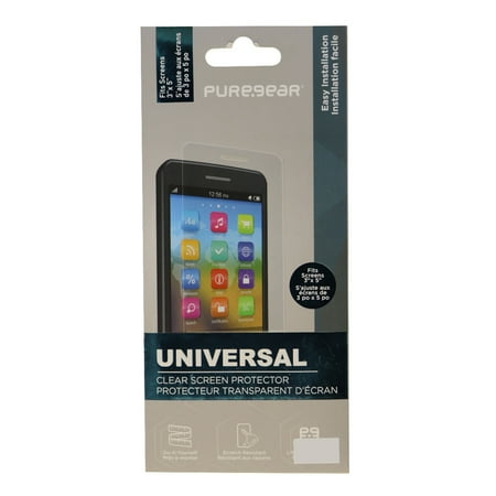 PureGear Universal Screen Protector for 3 to 5-inch Devices - Clear ...