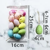 6cm Realistic Eggshell Easter Egg Set - Hand-Painted Toy - Modern ...
