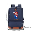 Classic Video Game Hero Large Capacity Canvas Backpack, Retro Style ...