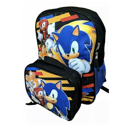 Sonic The Hedgehog - Sonic the Hedgehog 16 Inch Backpack with Insulated ...