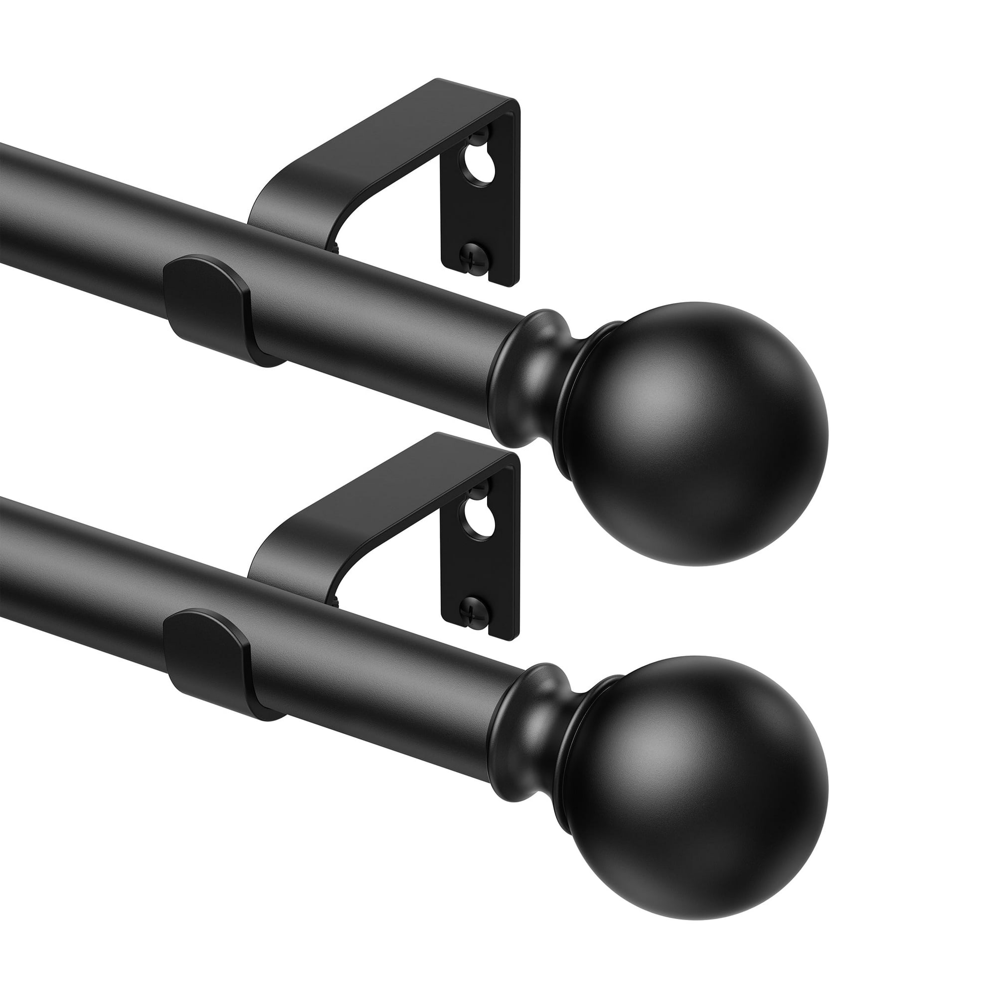 Click here for Bloomflower 2 Pack Curtain Rods 48-84 Inch  92-Inc... prices