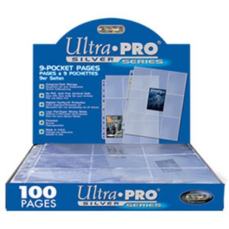 Ultra Pro 9-Pocket Silver Series Pages (100ct) - Walmart.ca