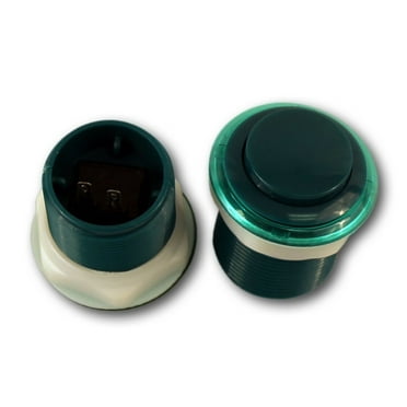 Arcade Game Plastic Button Cap: 24mm screw style fills un-needed game ...