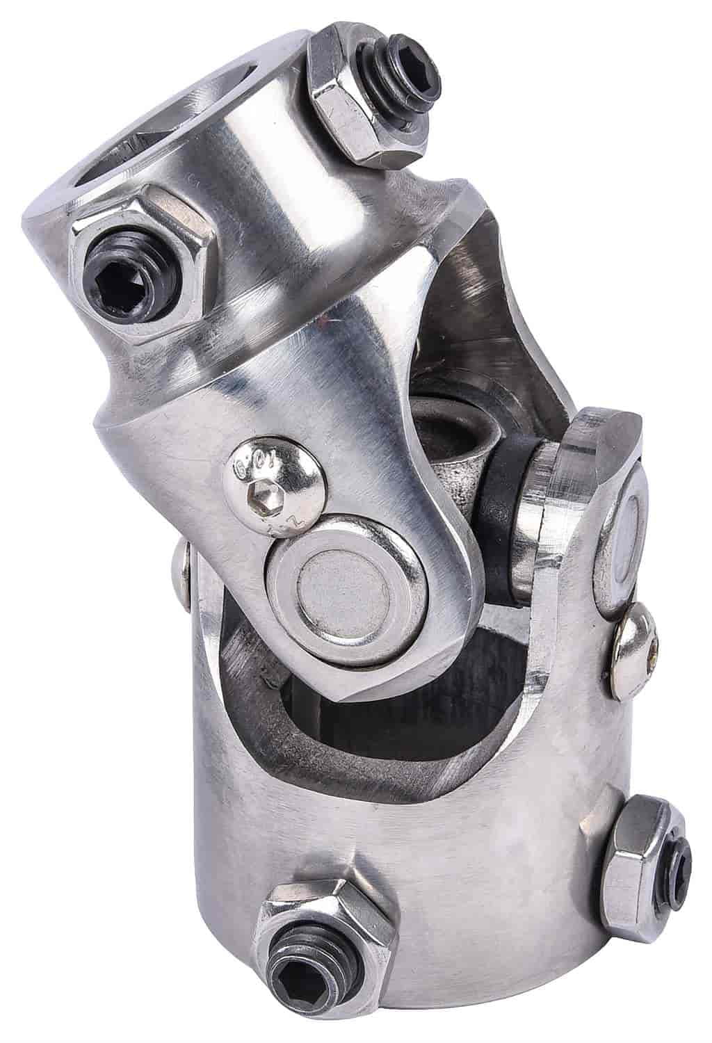 JEGS 607006 Steering U-Joint 1 in. DD x 3/4 in. DD Steel Nickel-Plated ...
