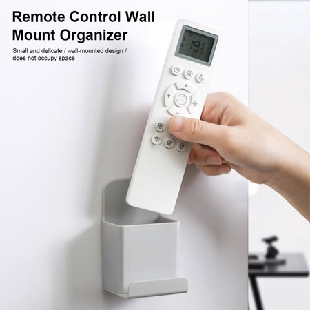Remote Control Organizer Living Room Bathroom Kitchen Wall Mount room ...