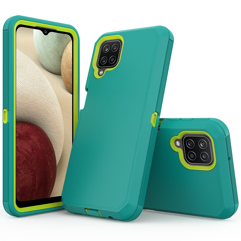 Xihaiying Samsung Galaxy A12 Case Heavy Duty Hard Shockproof Armor ...