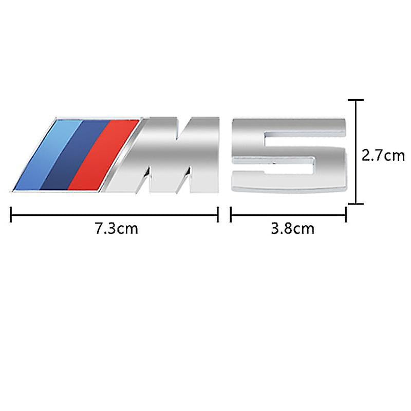 Bmw Car Logo M Stickers M3 M5 1m X3m X5m X6m Tail Standard Modified ...