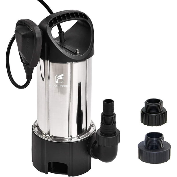 Fluentpower 3/4HP Sump Pump 3600GPH Stainless Steel Submersible Pump ...
