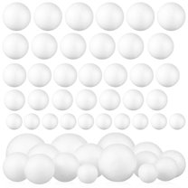 100 Assorted Styrofoam Balls in Large and Small Sizes for DIY Art Craft, School Projects and ...