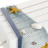 Nautical Box Set, Beach Theme Wooden Jewelry Boxes for Ocean Decor (3 ...